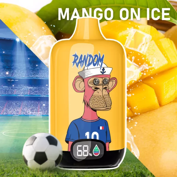 Random Tornado 12000 Züge Einweg E Zigarette - Mango On Ice - Al Fakher ...
