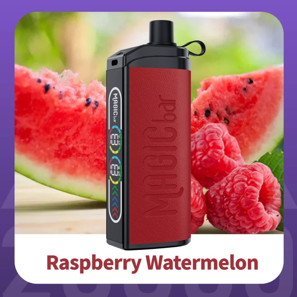 Magic Bar Alpha 20000 Züge Einweg E Zigarette - Raspberry Watermelon ...