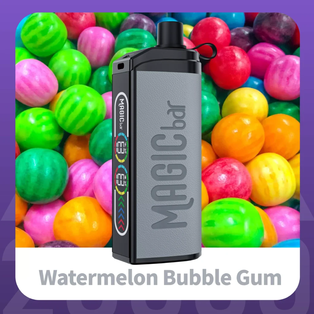 Magic Bar Alpha 20000 Züge Einweg E Zigarette - Watermelon Bubble Gum ...